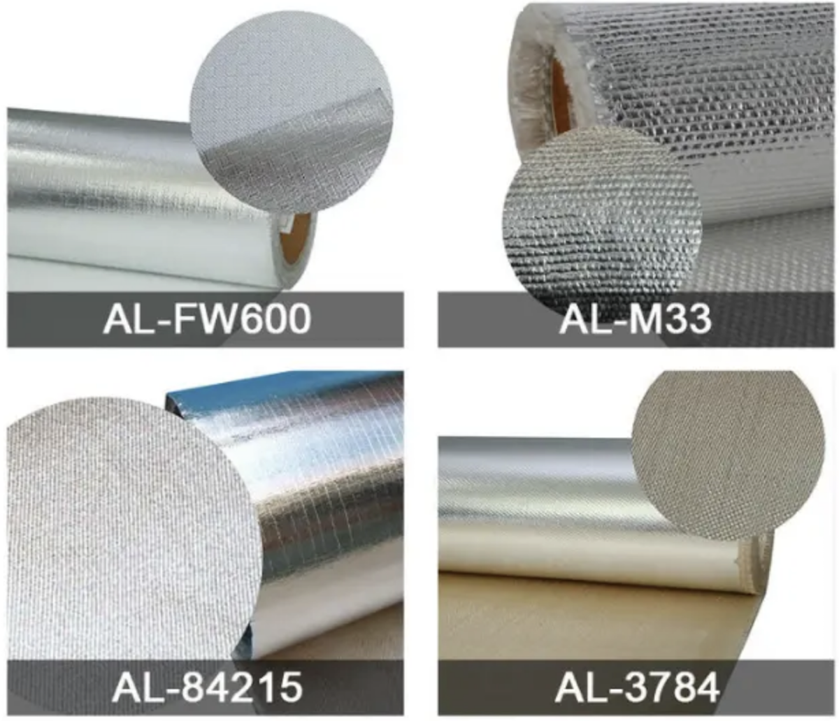 Aluminium Foil Coated Fiberglass Cloth - Jimmy Insulation